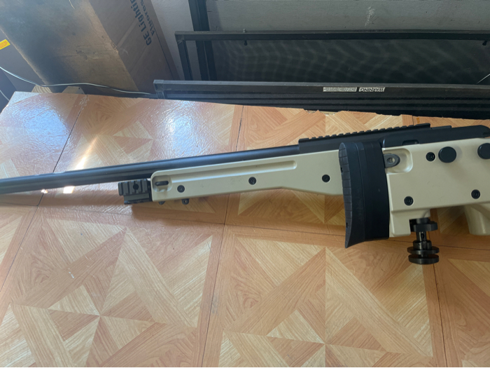 Upgraded L96 Folding stock (can include scope and bipod) | HopUp Airsoft