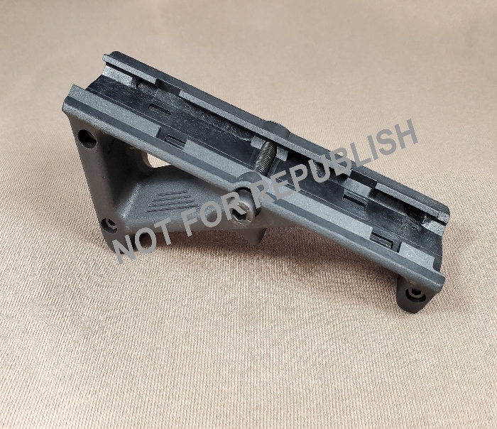 SOLD AFG2 Style Black AFG Angled Forward Grip | HopUp Airsoft