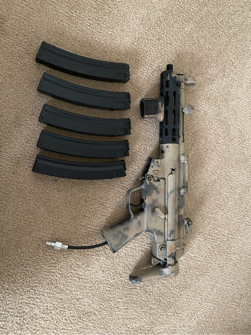 SOLD Vfc mp5 (Midwest rail, P* F2) | HopUp Airsoft