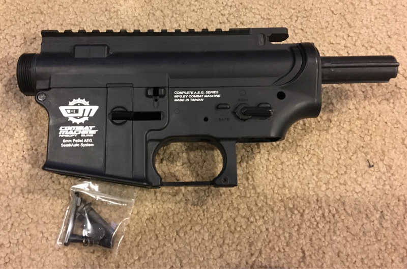 SOLD AWAITING SHIPMENT black Combat Machine body w/ hardware | HopUp ...