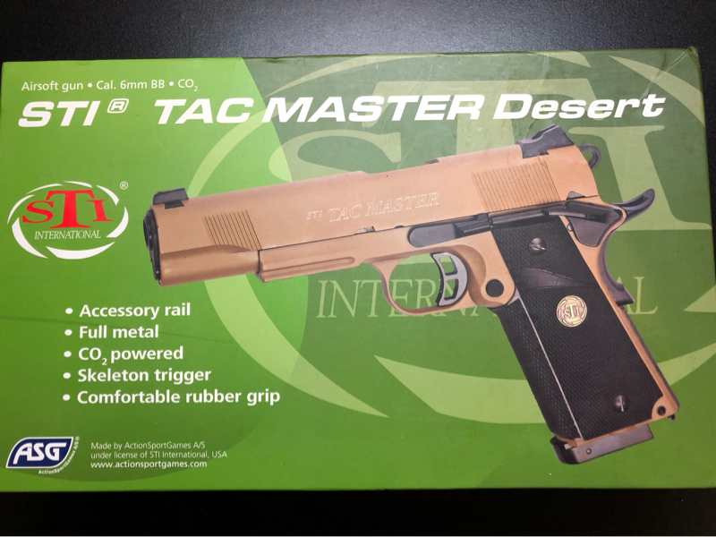 SOLD ASG STI TacMaster Desert. | HopUp Airsoft