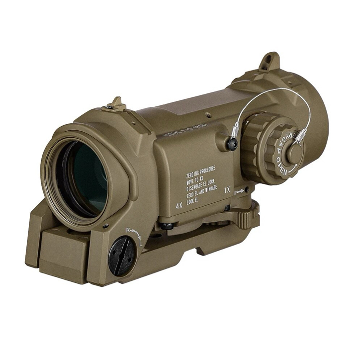 1X-4X Zoom Specter Replica Scope Tan | HopUp Airsoft