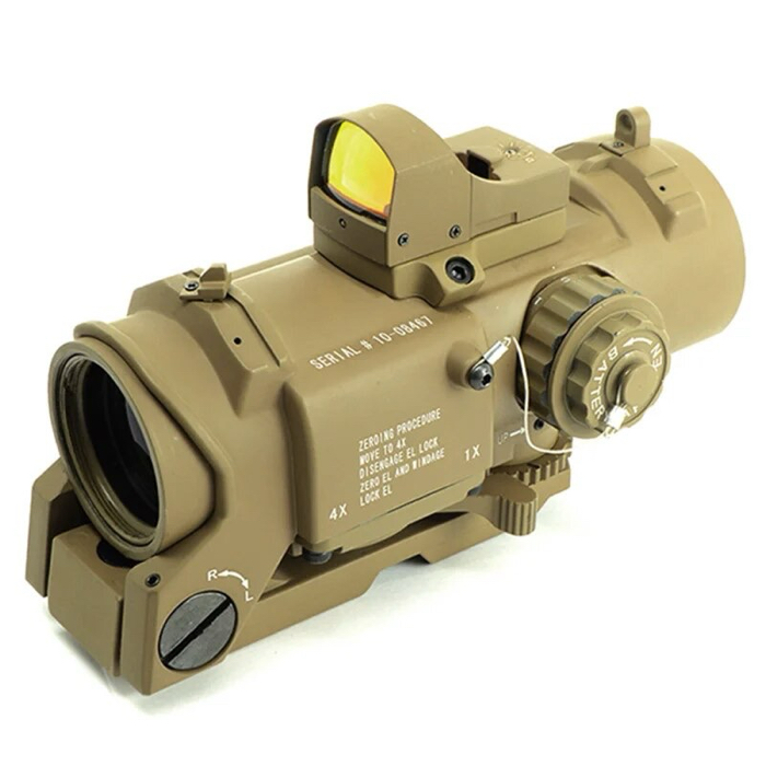 1X-4X Zoom Specter Replica Scope Tan | HopUp Airsoft