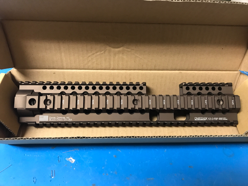 SOLD Madbull Airsoft Daniel Defense 12" Omega X FSP Handguard Rail ...