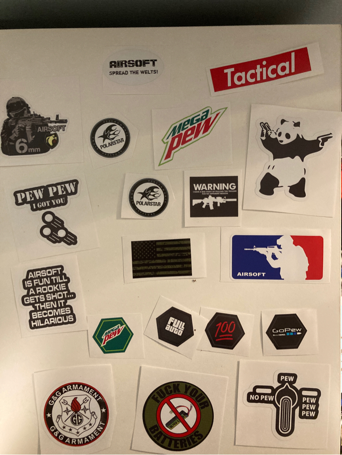SOLD Stickers! | HopUp Airsoft