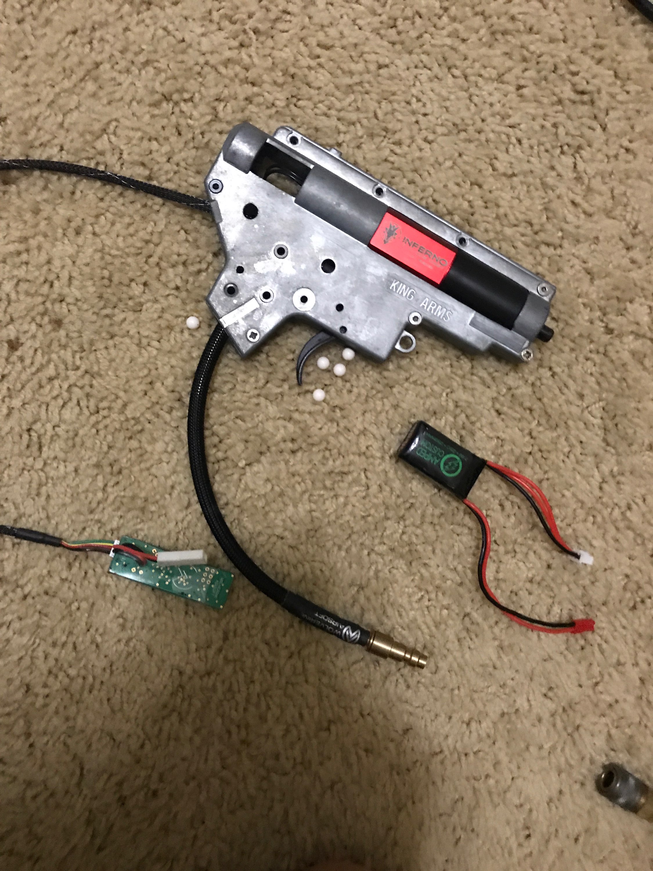 SOLD HPA Engine Wolverine Inferno Spartan Edition w/ Trigger board and ...