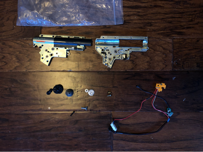 SOLD Krytac Gearbox Shell and parts | HopUp Airsoft