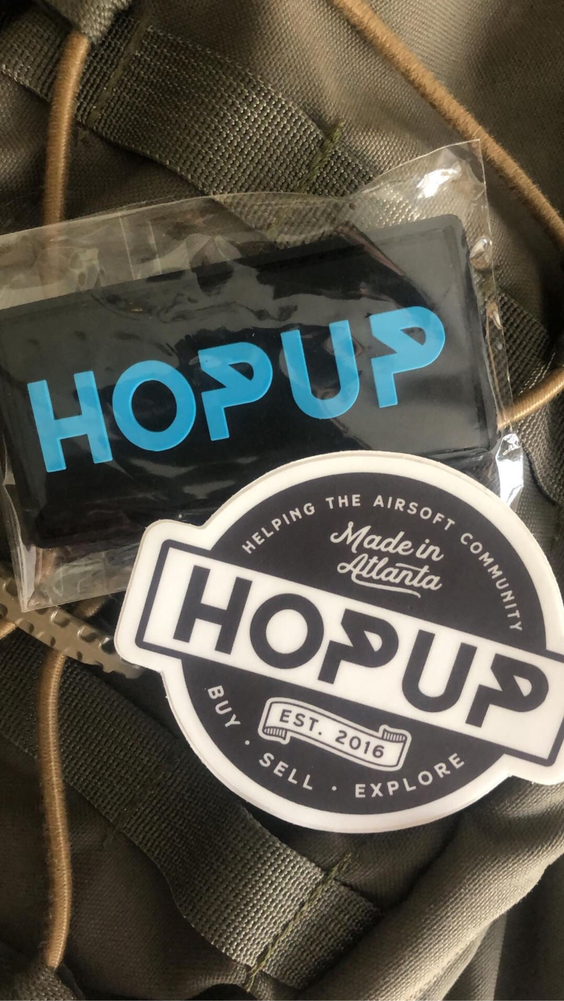 SOLD HopUp Patch | HopUp Airsoft
