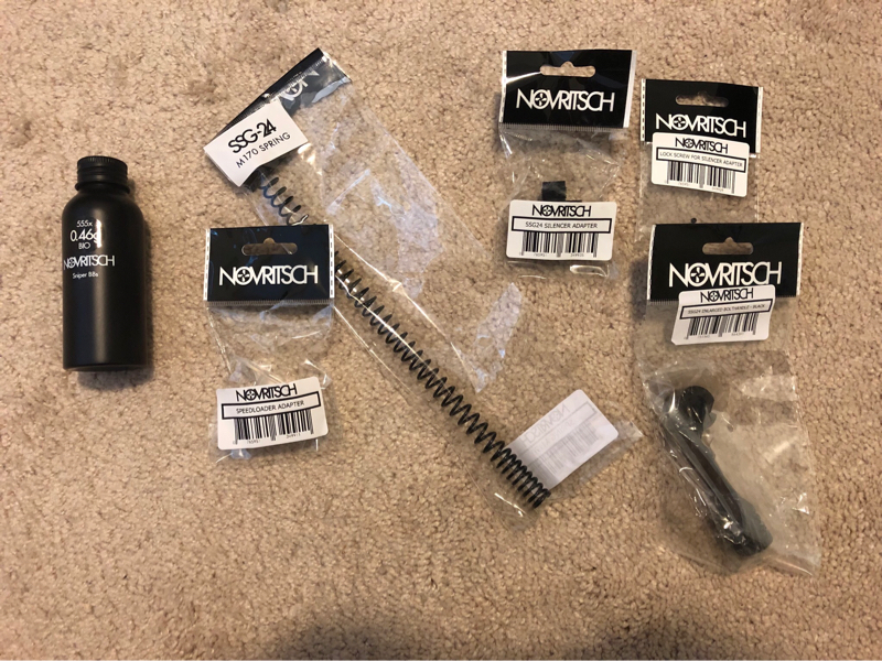 SOLD Novritsch SSG24 + Accessories | HopUp Airsoft