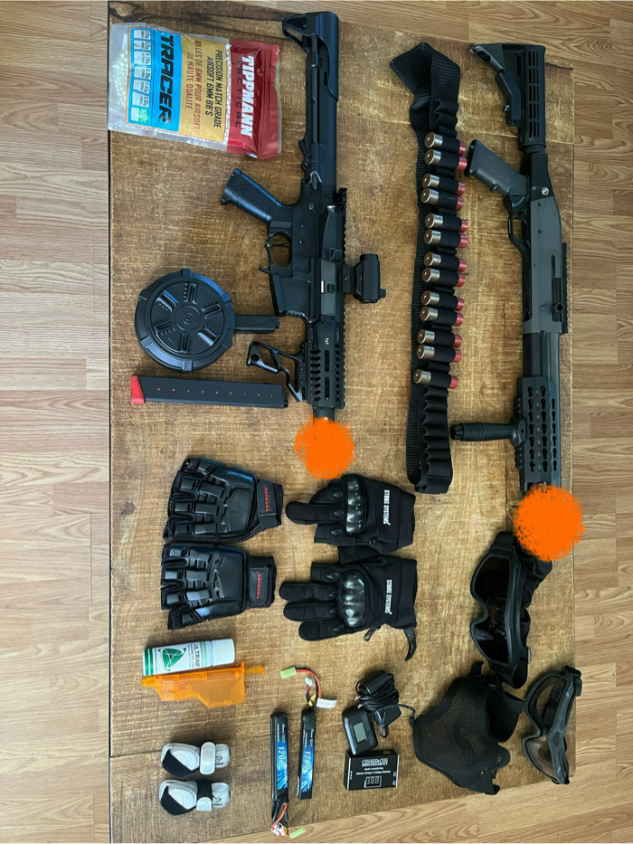 Whole airsoft setup | HopUp Airsoft