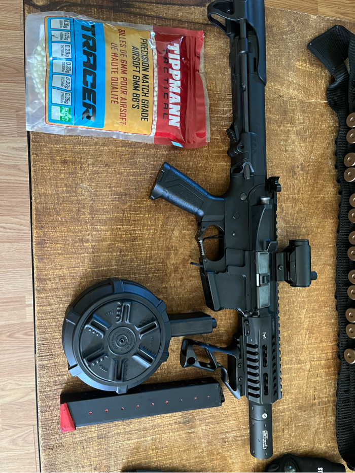 Whole airsoft setup | HopUp Airsoft