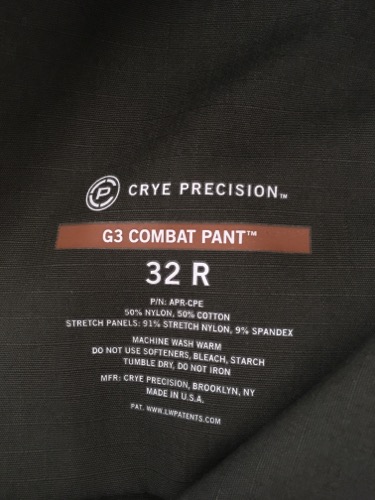 SOLD crye precision ranger green G3 pants 32r | HopUp Airsoft
