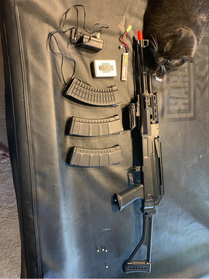 CYMA Standard AK-47 Contractor (With 3 mags) | HopUp Airsoft