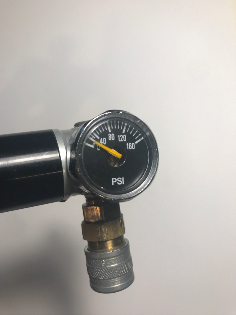 SOLD HPA Ninja Regulator and 3ft line | HopUp Airsoft