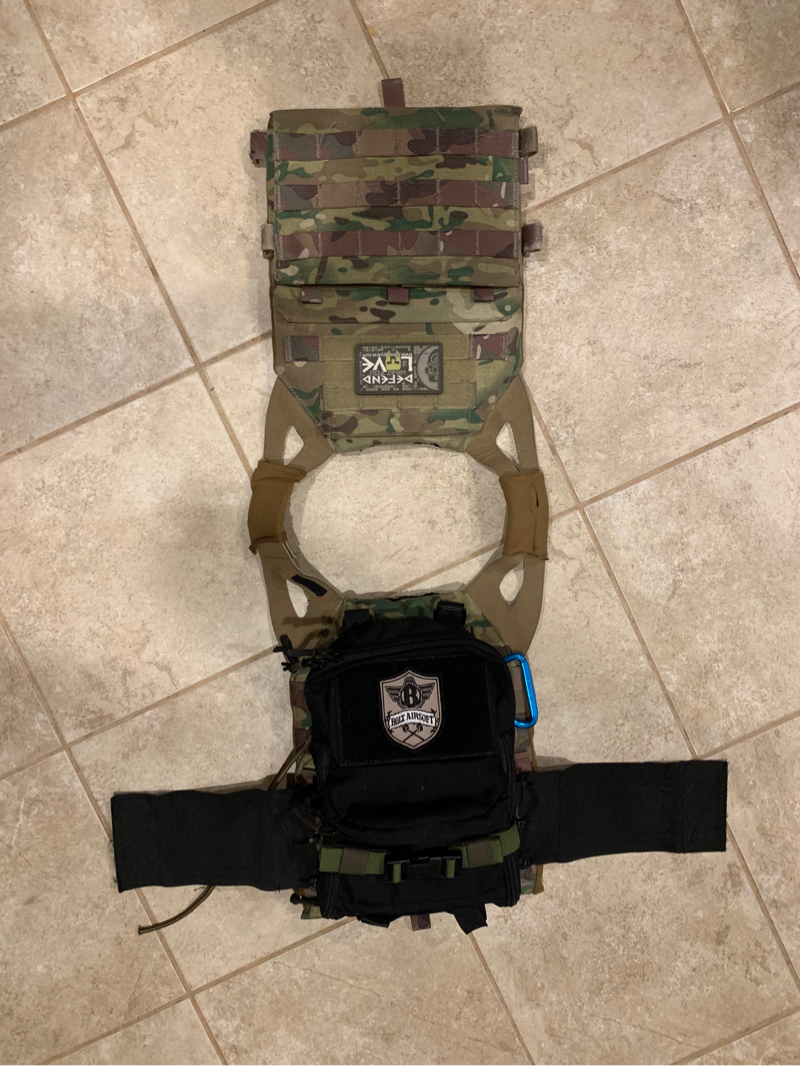 SOLD Emerson JPC, tmc mini map, elastic cumberbun | HopUp Airsoft