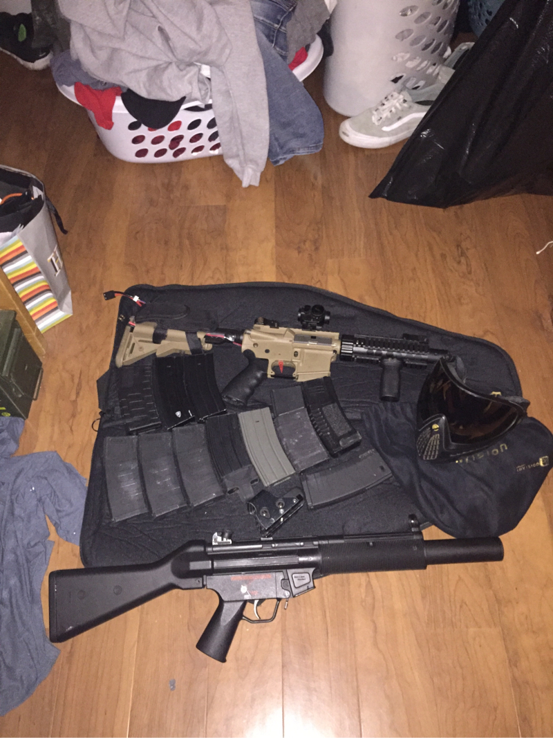 SOLD 40 RPS SSG, TM MP5SD, DYE I4, AND MORE LOT | HopUp Airsoft