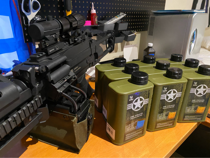 p* F2 M249 feather weight | HopUp Airsoft