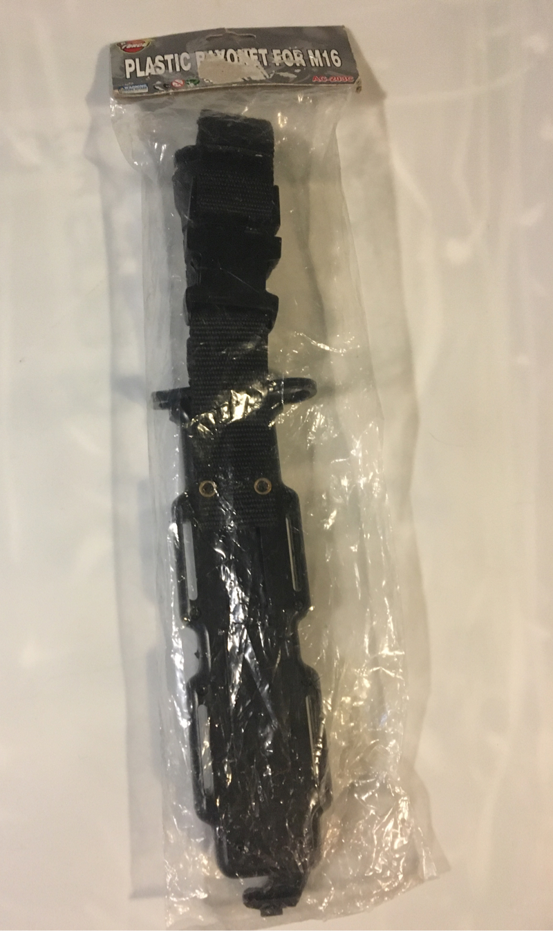 SOLD PLASTIC BAYONET FOR M16 | HopUp Airsoft