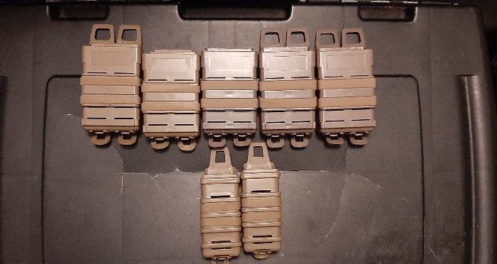 SOLD Fast Hand Hard Shell Magazine pouches | HopUp Airsoft