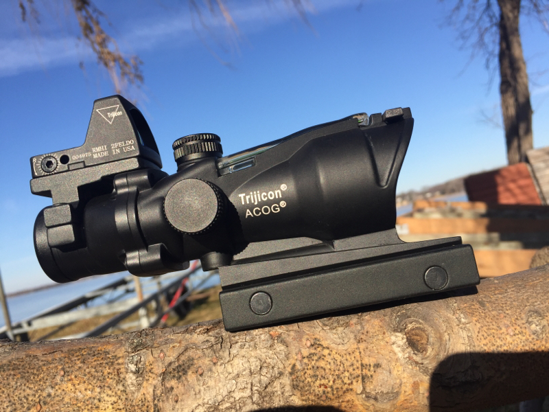 SOLD Trijicon ACOG 4X *Green Fiber Optic* | HopUp Airsoft