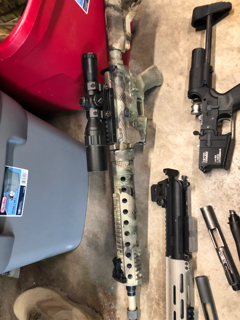 SOLD KWA LM4 Parts and guns | HopUp Airsoft