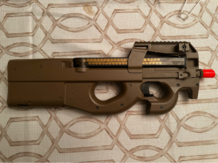 Fn Herstal Licensed p90 metal gearbox AEG | HopUp Airsoft