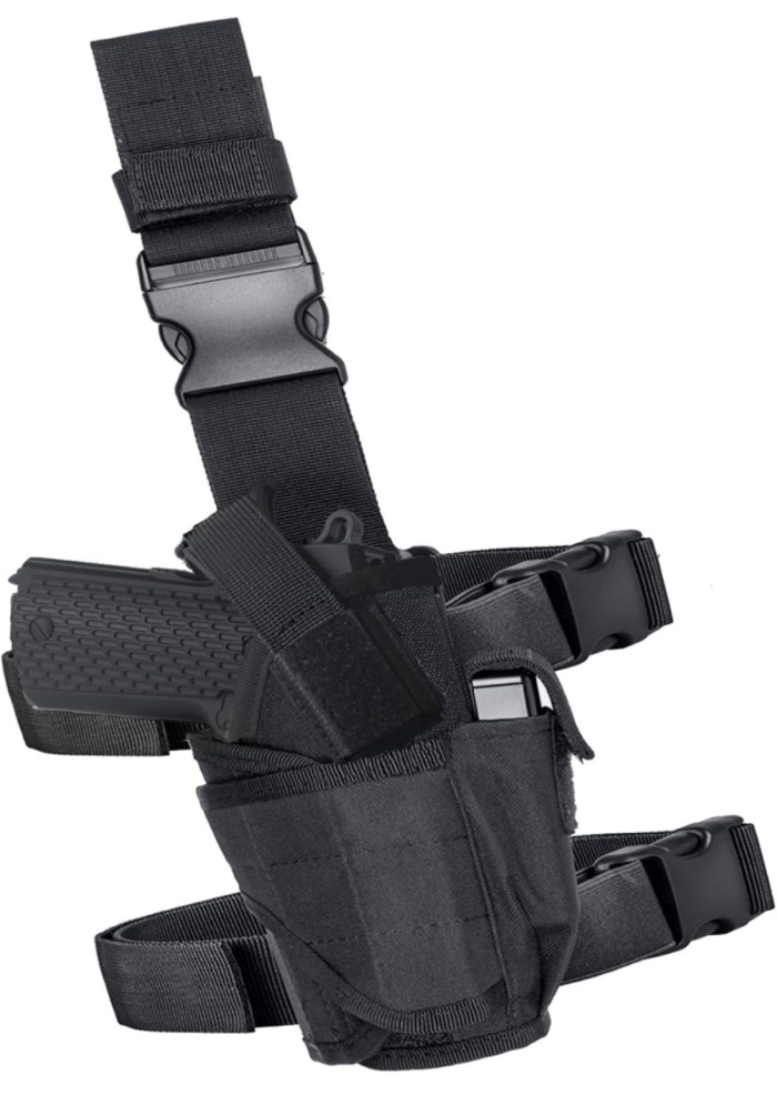🔥Drop Leg Holster Molle Airsoft Holster Thigh Pistol Gun Holster ...