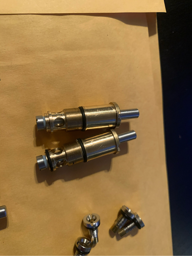 SOLD GHK M4 CO2 and Green Gas outlet and inlet valves | HopUp Airsoft