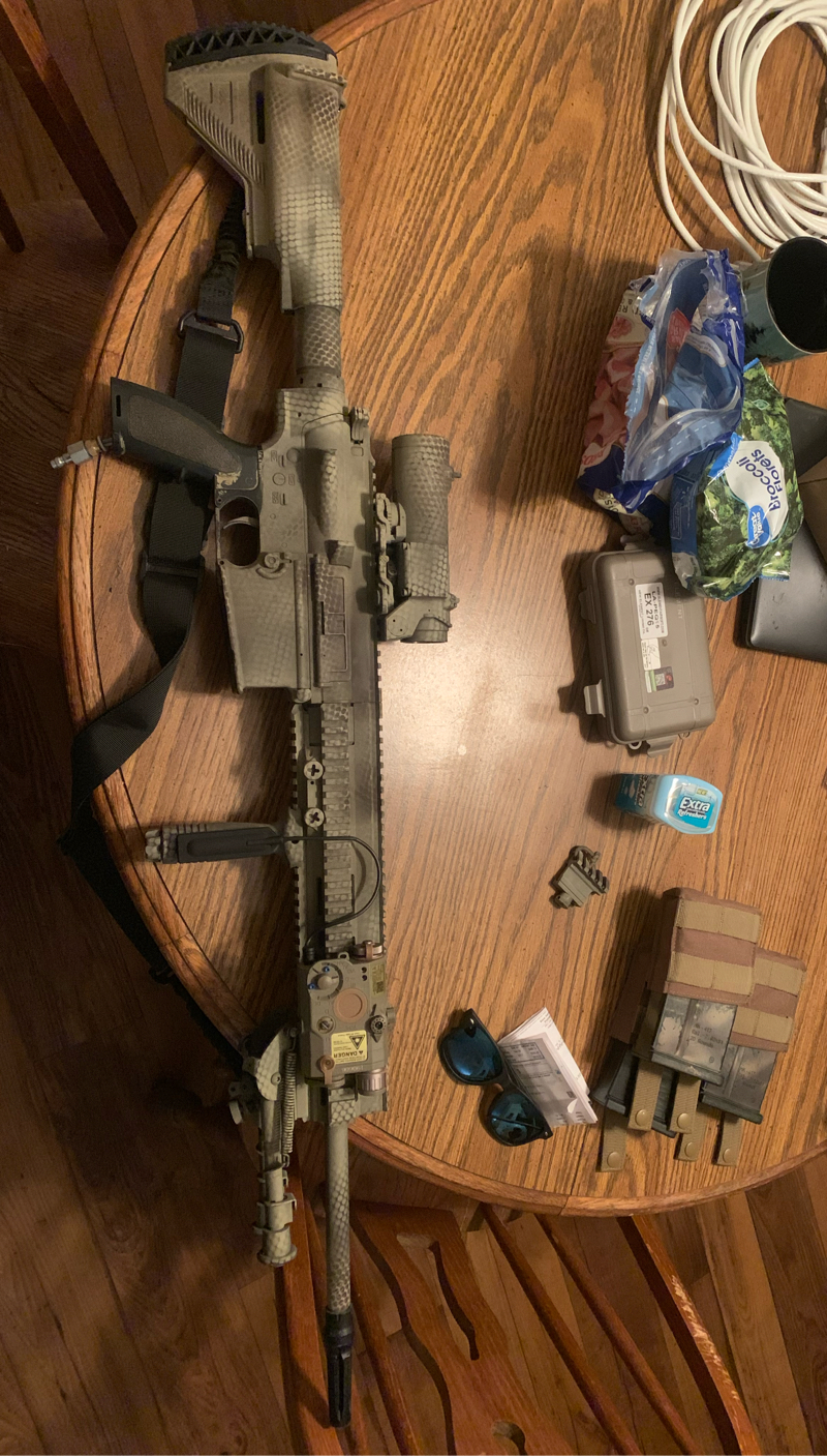 SOLD 417 w/ dmr rail and barrel extension | HopUp Airsoft