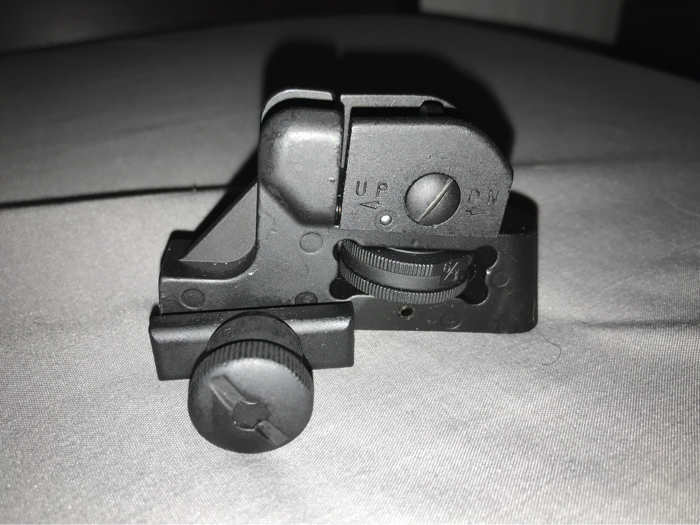 SOLD M4 Rear Iron Sight | HopUp Airsoft