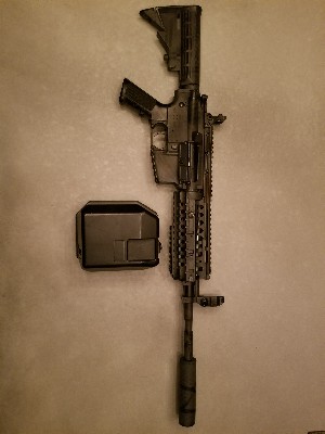 SOLD Jg s-system m4 with box mag | HopUp Airsoft