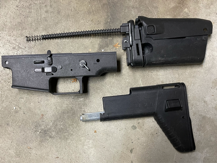 SOLD Classic army Scar L Lower with stock | HopUp Airsoft