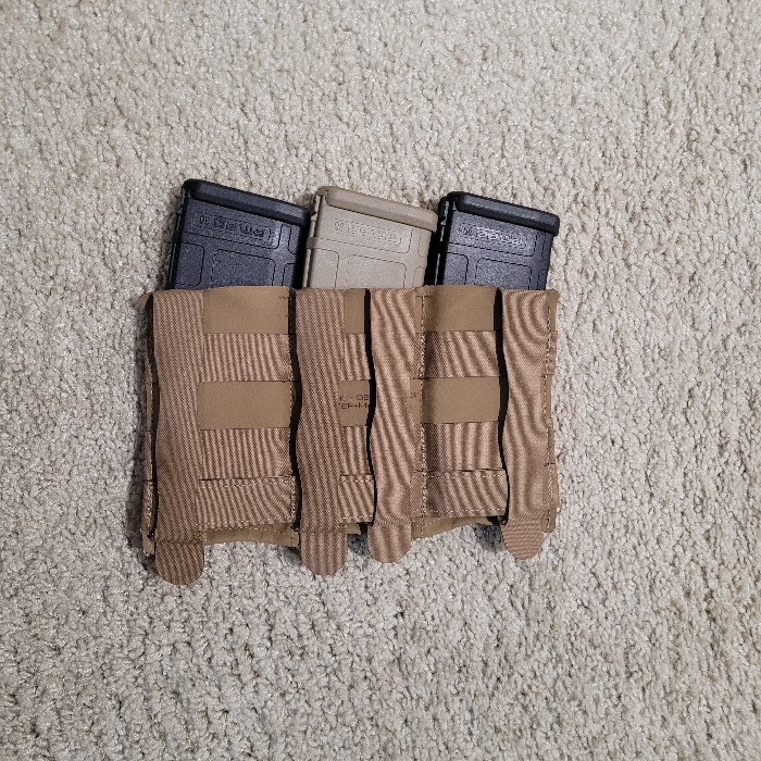 Blue Force Gear Triple M4 Mag Pouch | Coyote Tan | HopUp Airsoft