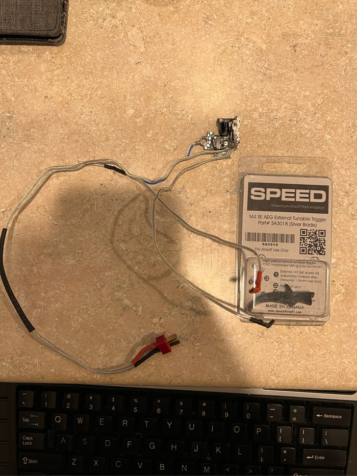 SOLD CYMA platinum micro trigger unit and trigger. | HopUp Airsoft