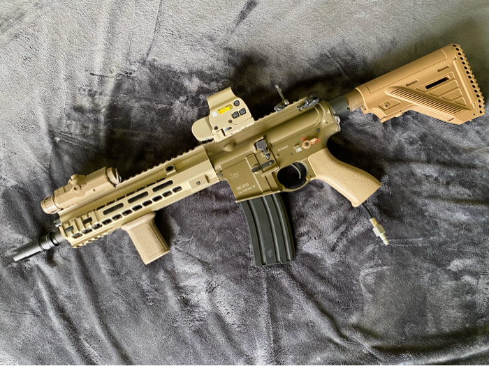 CAG HK416 Polarstar - Custom built by professional tech | HopUp Airsoft