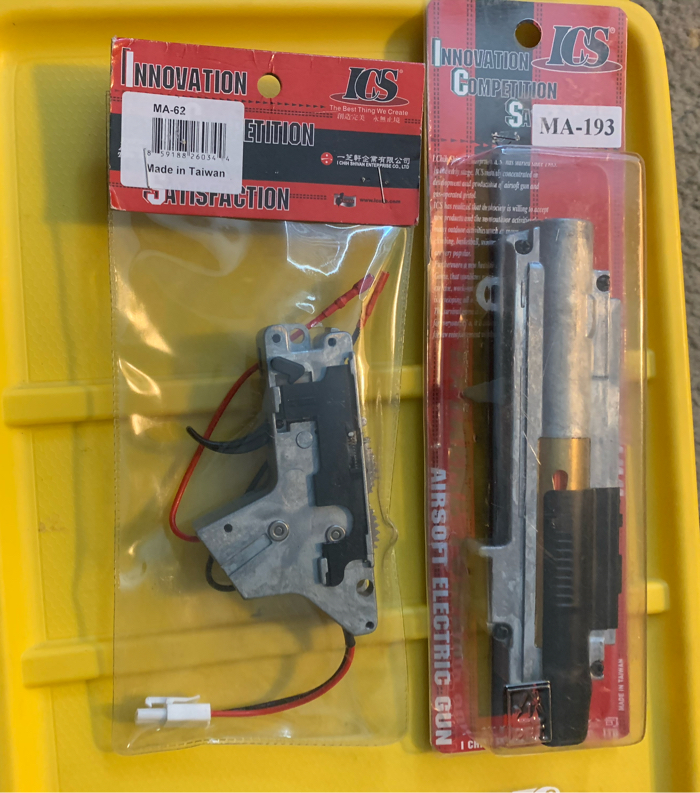 SOLD ICS complete gear box upper & lower | HopUp Airsoft