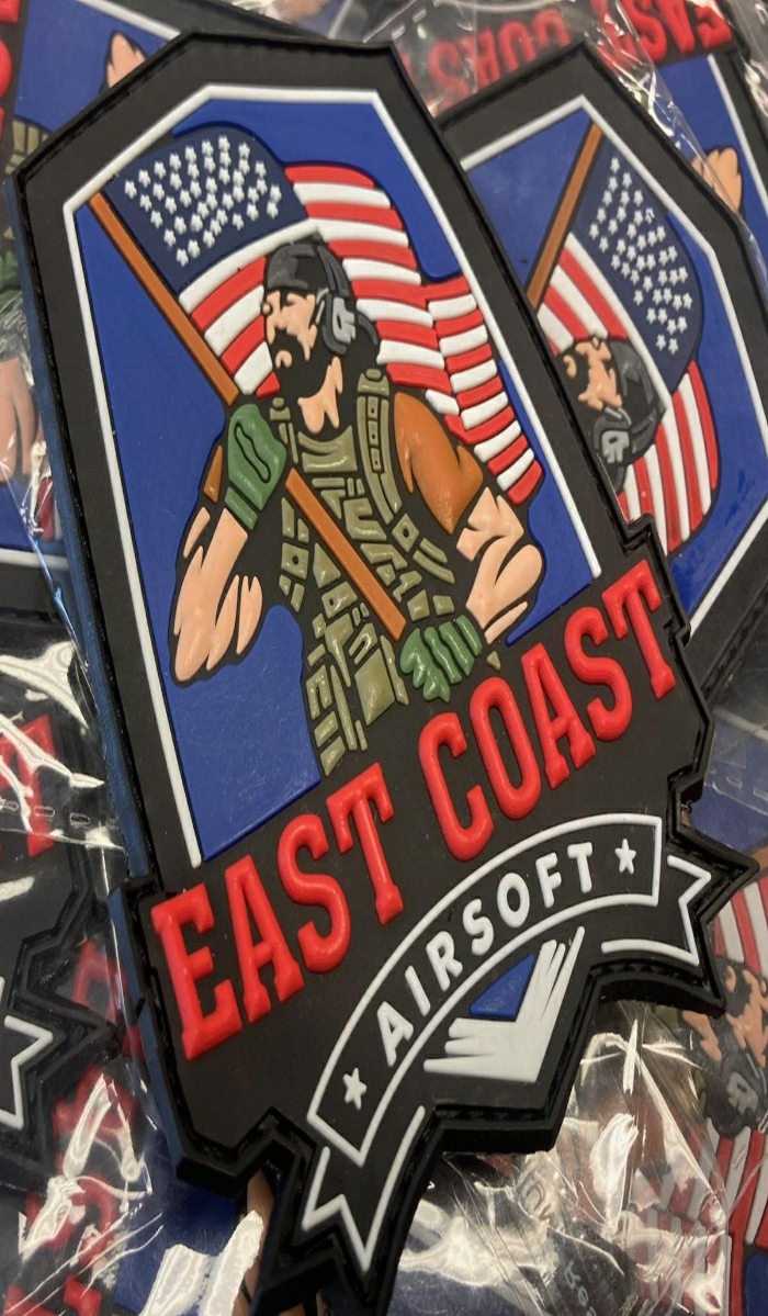 East Coast Airsoft PVC Patch | HopUp Airsoft