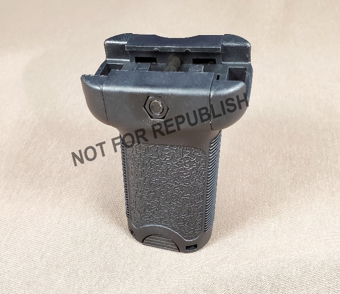 SOLD Rail Style Canted Vertical Stubby Stippled Grip w/ Storage | HopUp ...