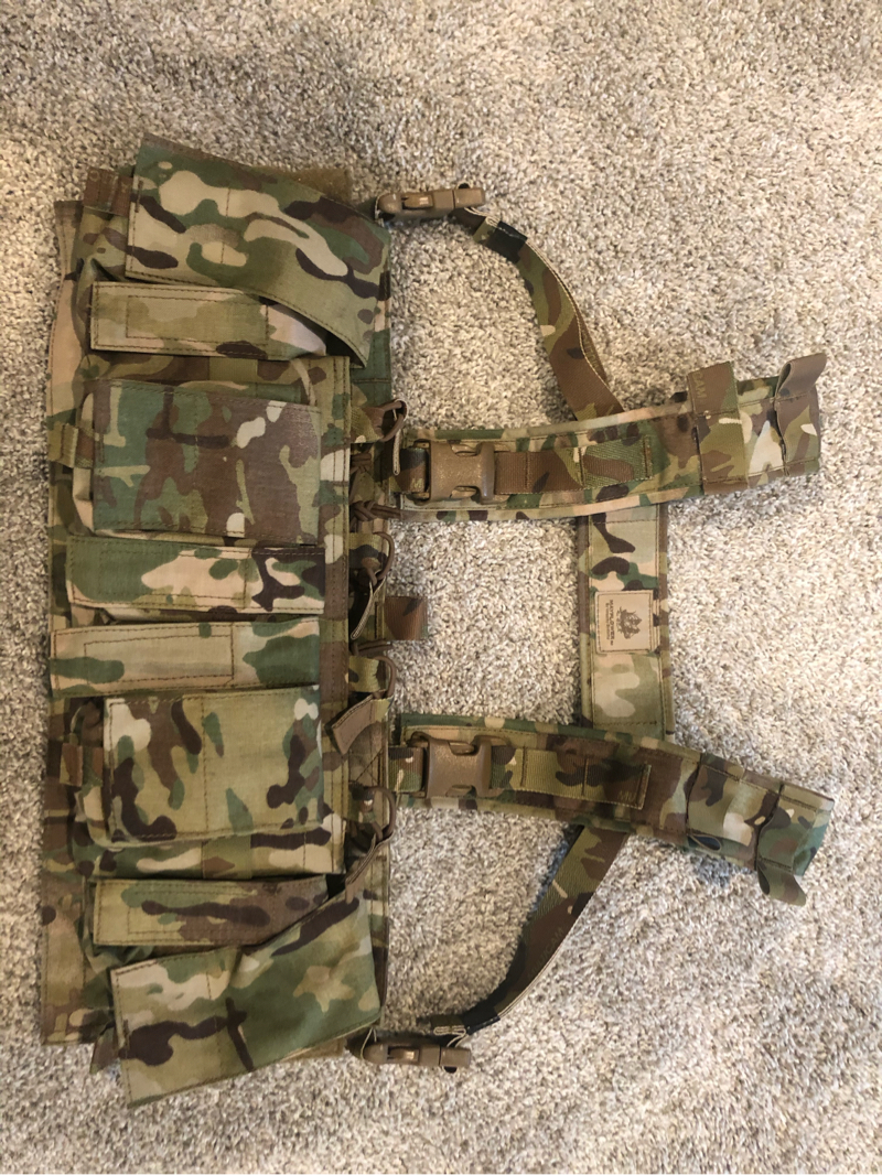 SOLD mayflower velocity systems multicam chest rig | HopUp Airsoft