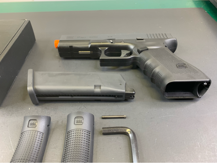 SOLD Spartan / Cybergun Licensed GLOCK 17 Gen 4 CO2 Gas Blowback Airsoft Pistol | HopUp Airsoft