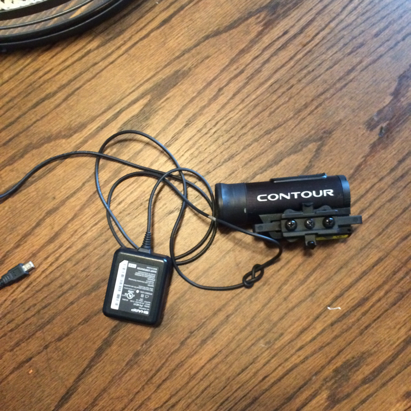 SOLD contour roam2 w/ protective lens, memory card, and helmet adapter ...