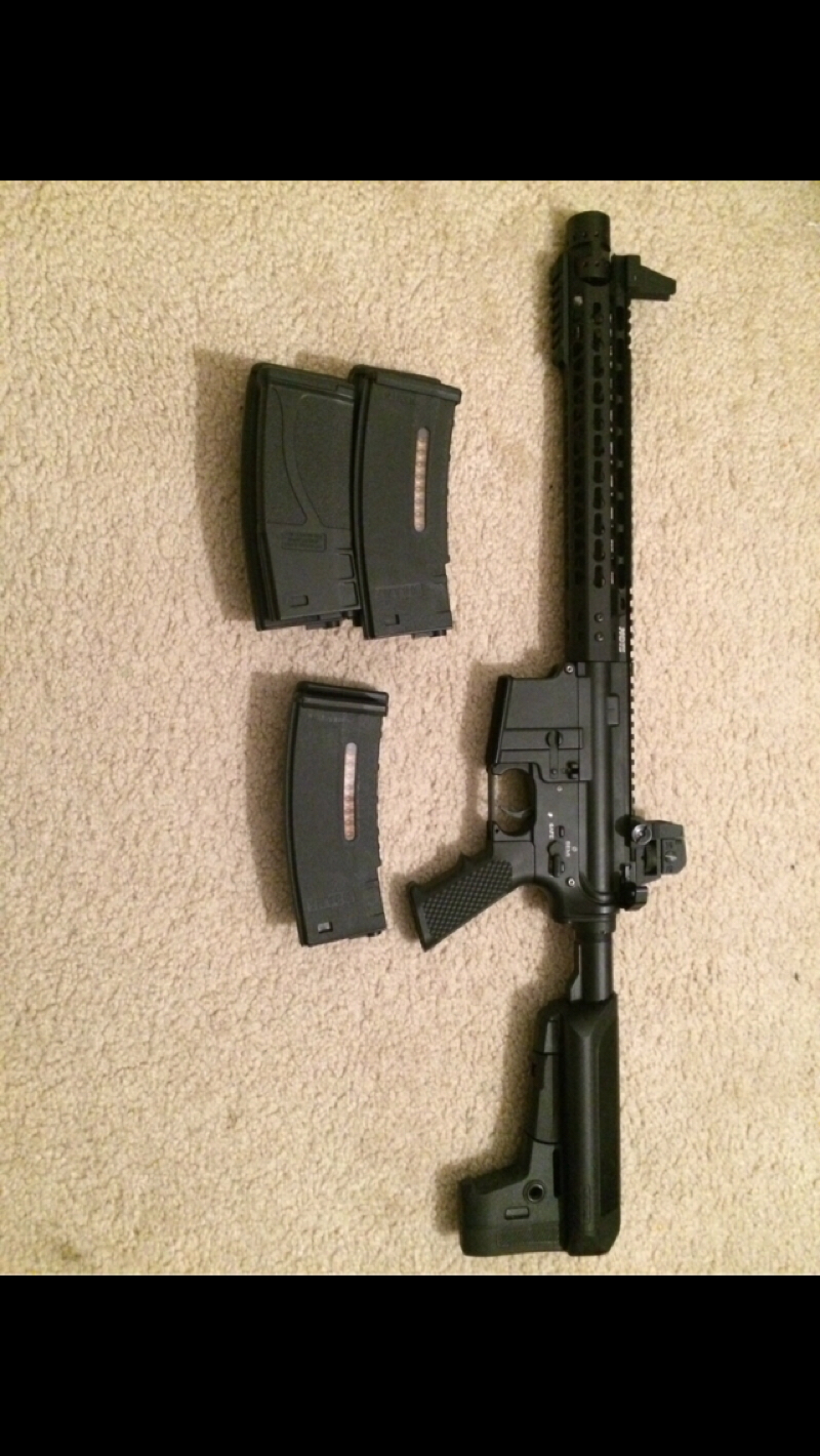 SOLD custom built m4 | HopUp Airsoft