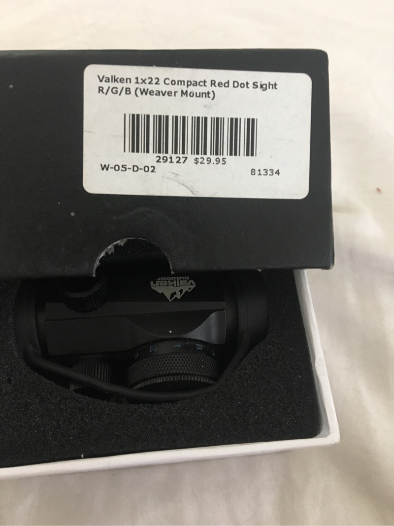 SOLD Valken RGB Red Dot Sight | HopUp Airsoft