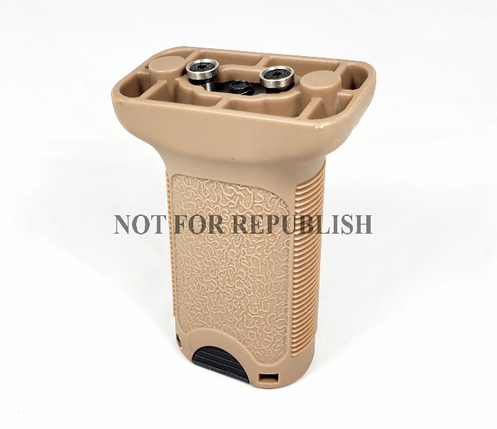 SOLD Keymod Style Canted Vertical Stubby Stippled Grip w/ Storage ...