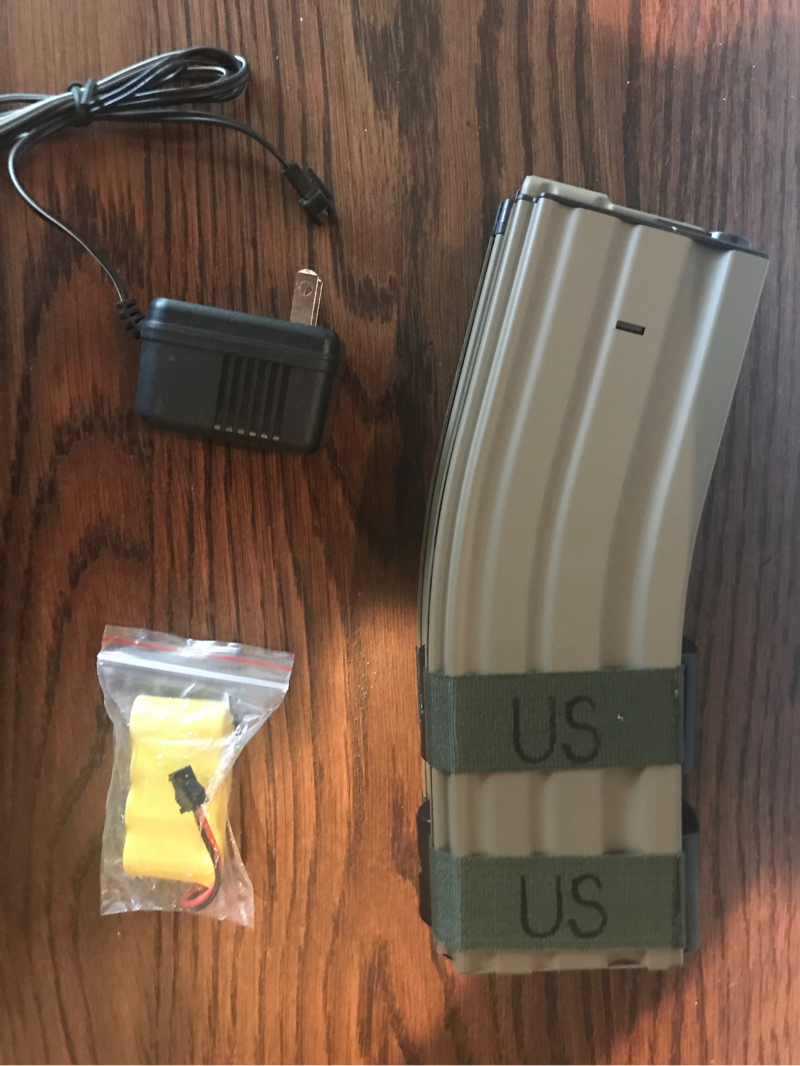 SOLD Matrix 1300rd Electric Auto Winding Dual Magazine for M4/M16 ...