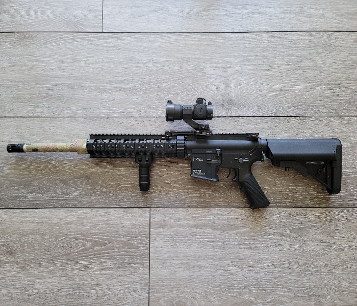 KWA KM4-SR10 with everything included | HopUp Airsoft