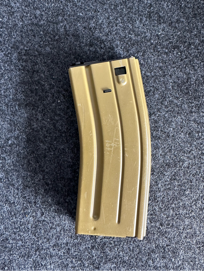 SOLD VFC Steel Stamped GI Magazine for SCAR M4 M16 Series Airsoft AEG ...