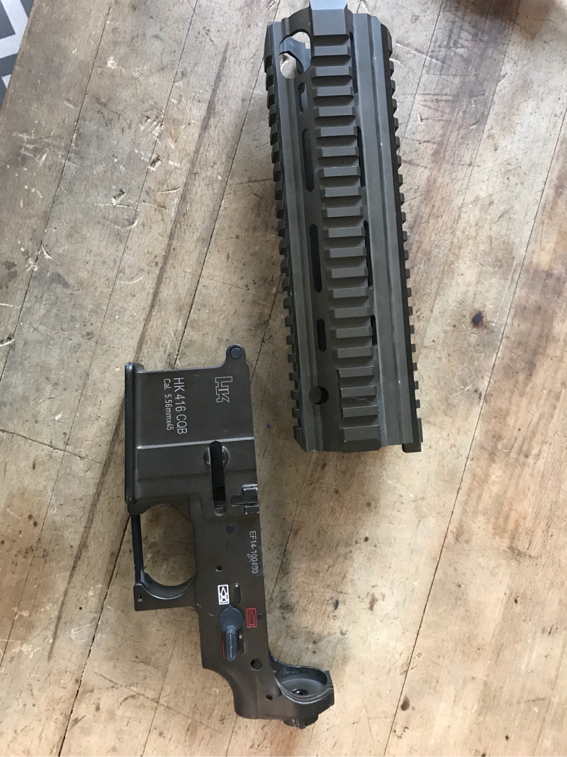 SOLD HK 416 Limited Bronze Lower & Rail | HopUp Airsoft