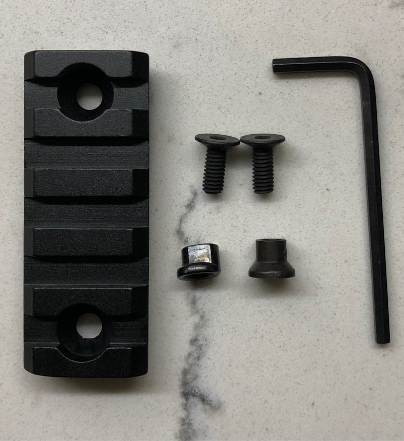 SOLD 5 slot Keymod rail adapter | HopUp Airsoft