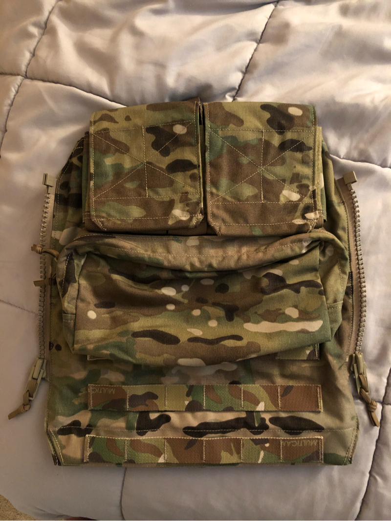 SOLD Crye precision zip on back panel | HopUp Airsoft